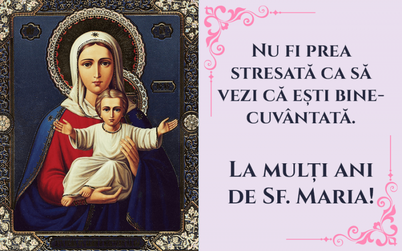 TOP 85 Urări de Sf. Maria (cu Imagini) - Atât De Fain