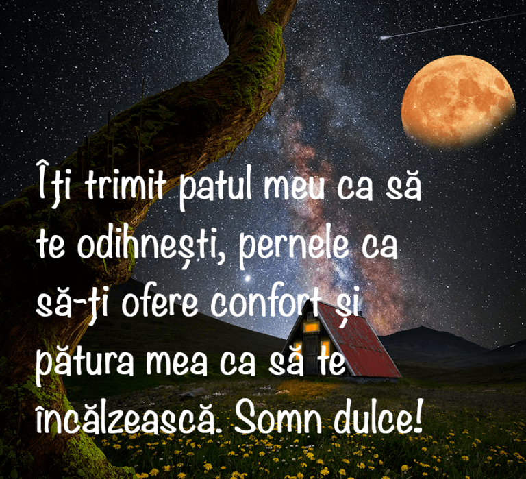 147 Mesaje frumoase de Noapte Bună! - Atât De Fain